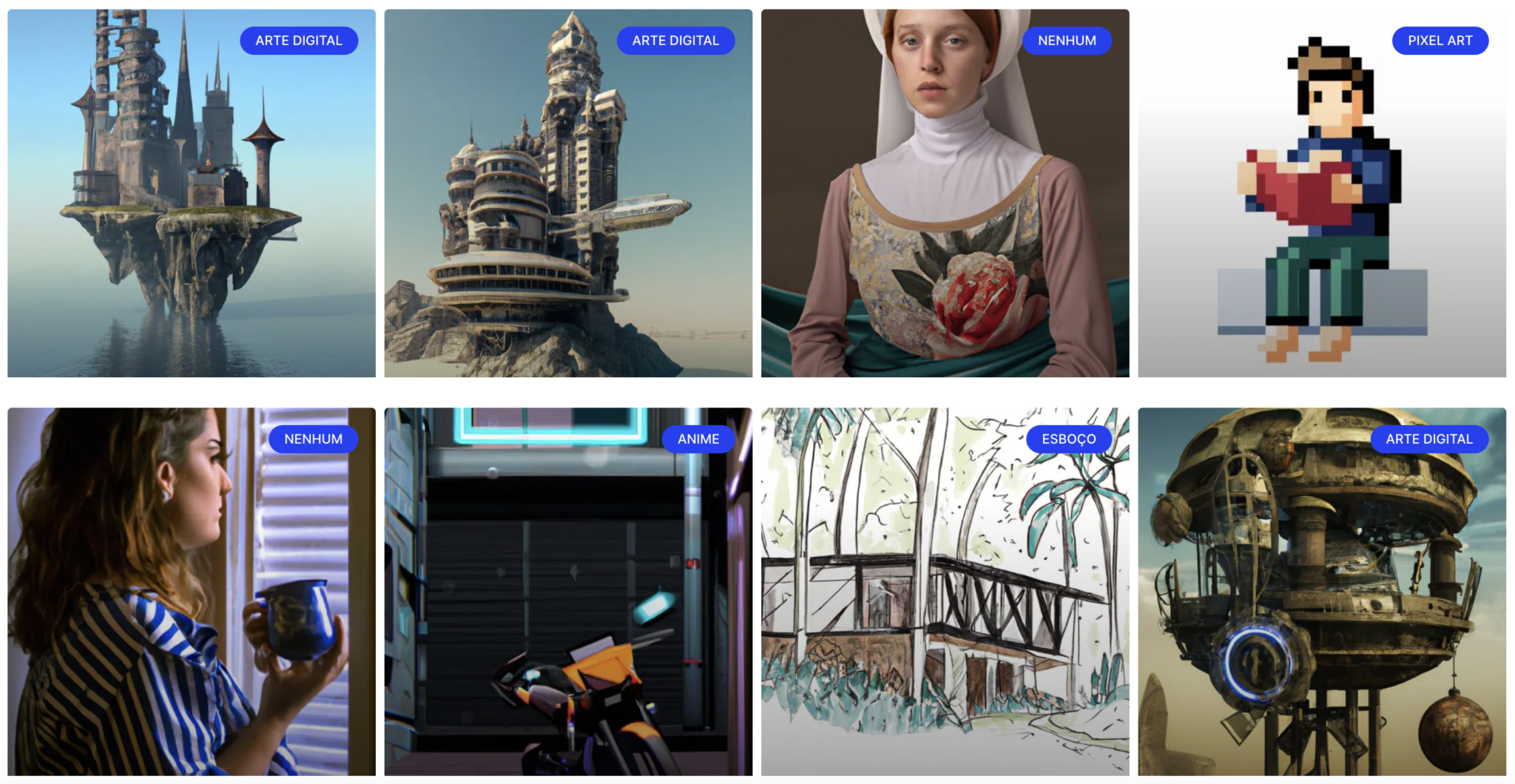 Como usar inteligência artificial para criar imagens?